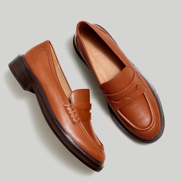 Madewell | Shoes | Madewell The Vernon Loafer In Dried Maple Leather ...